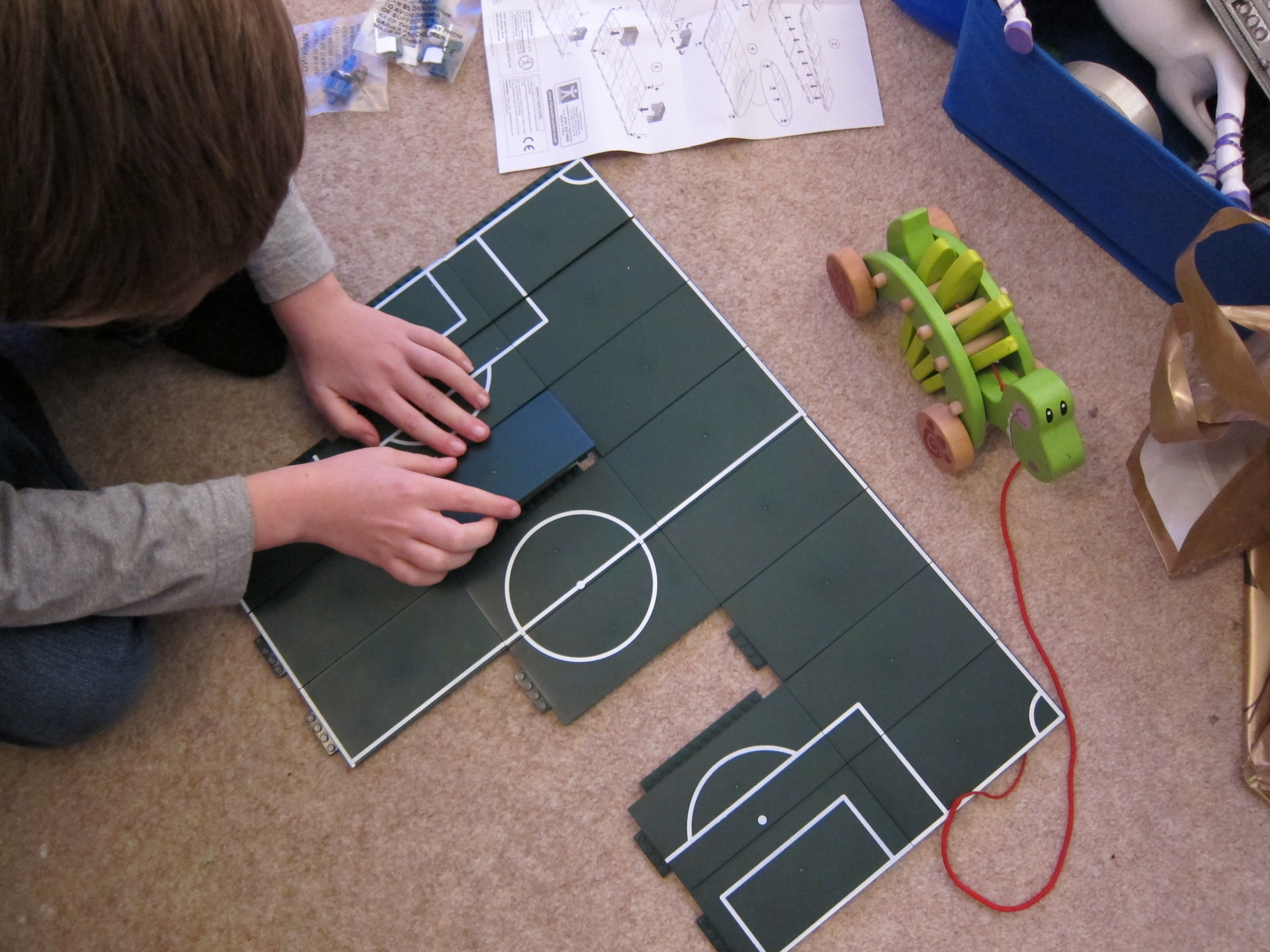 Character Building Sports Stars Pitch and Play Set Review - Cotswold Mum